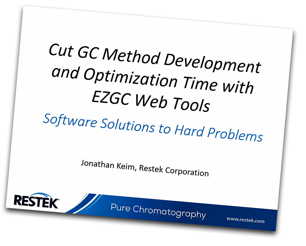 How to Reduce GC Method Development Time Form